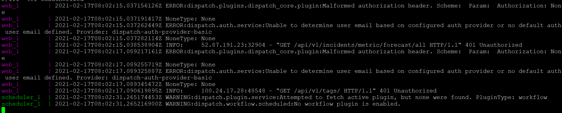 Creating incident fails with 401 Unauthorized · Issue #879 · Netflix/dispatch · GitHub