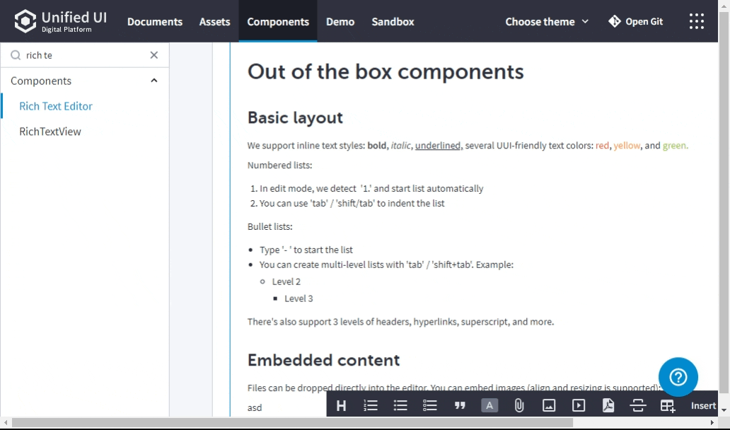 [RTE] Change connection of ListPlugin in RTE by RealOneReal · Pull Request #665 · epam/UUI · GitHub
