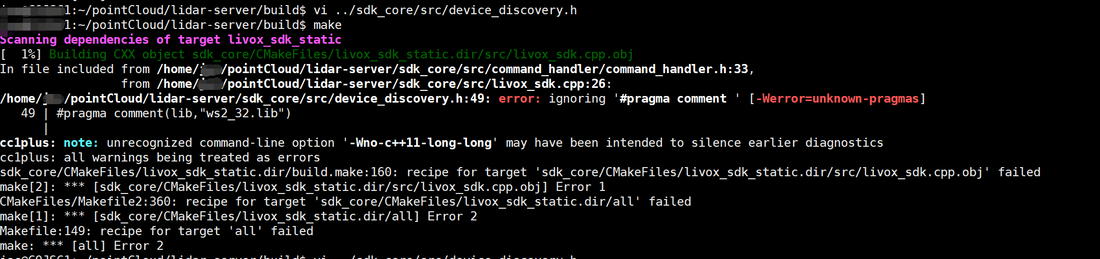 Ubuntu Cross Compile Mingw Error · Issue 106 · Livox Sdklivox Sdk · Github
