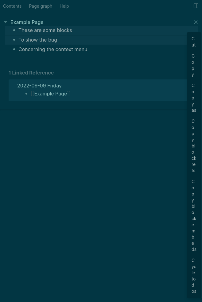 Context menu gets squished when right clicking on the far right of the window · Issue #6667 ...