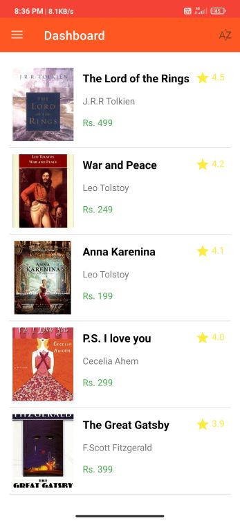 GitHub - JwalantModi15/Books-Collection-Android-App: Designed and ...