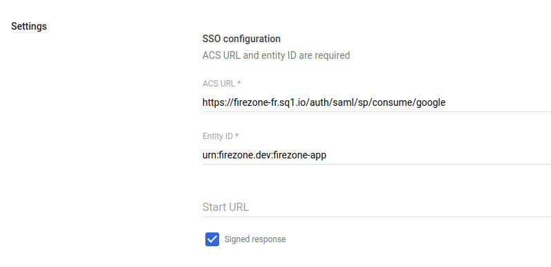 Problem with 2 servers firezone using same google workspace and SAML entity ID · Issue #1224 ...