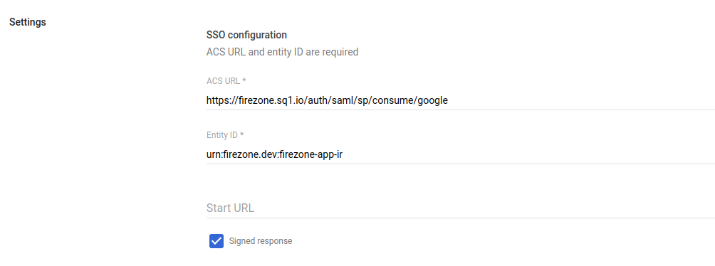 Problem with 2 servers firezone using same google workspace and SAML entity ID · Issue #1224 ...
