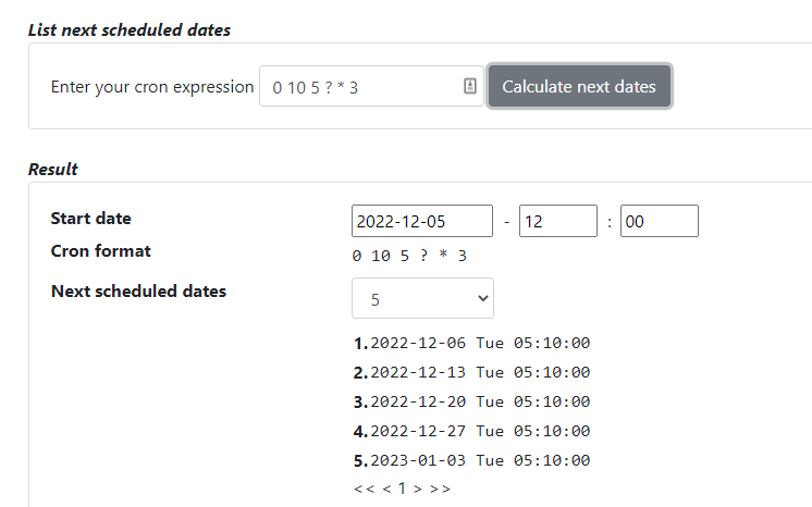 Cron Expression Generated Is Incorrect For Weekly · Issue 161 · Bradymholtcron Expression 