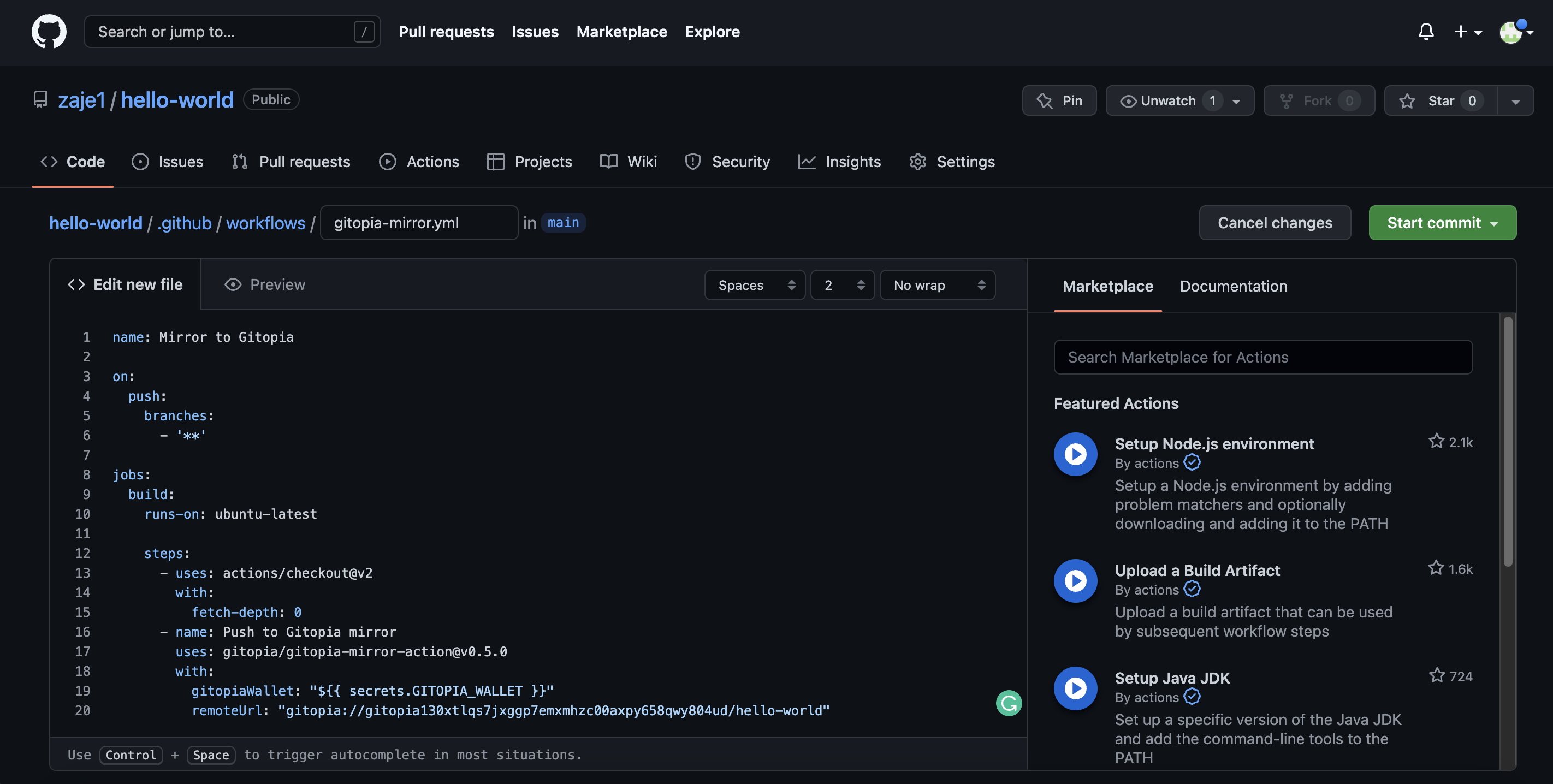 GitHub - DiscoverMyself/migrating-from-github-to-gitopia