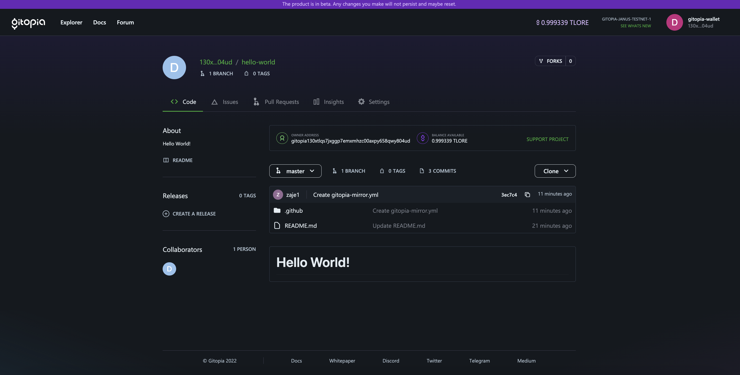 GitHub - DiscoverMyself/migrating-from-github-to-gitopia