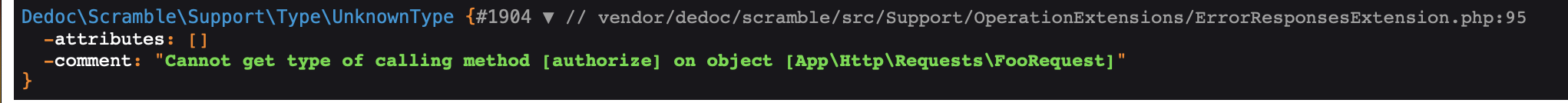 AuthorizationException for form requests without any authorize method · Issue #246 · dedoc ...
