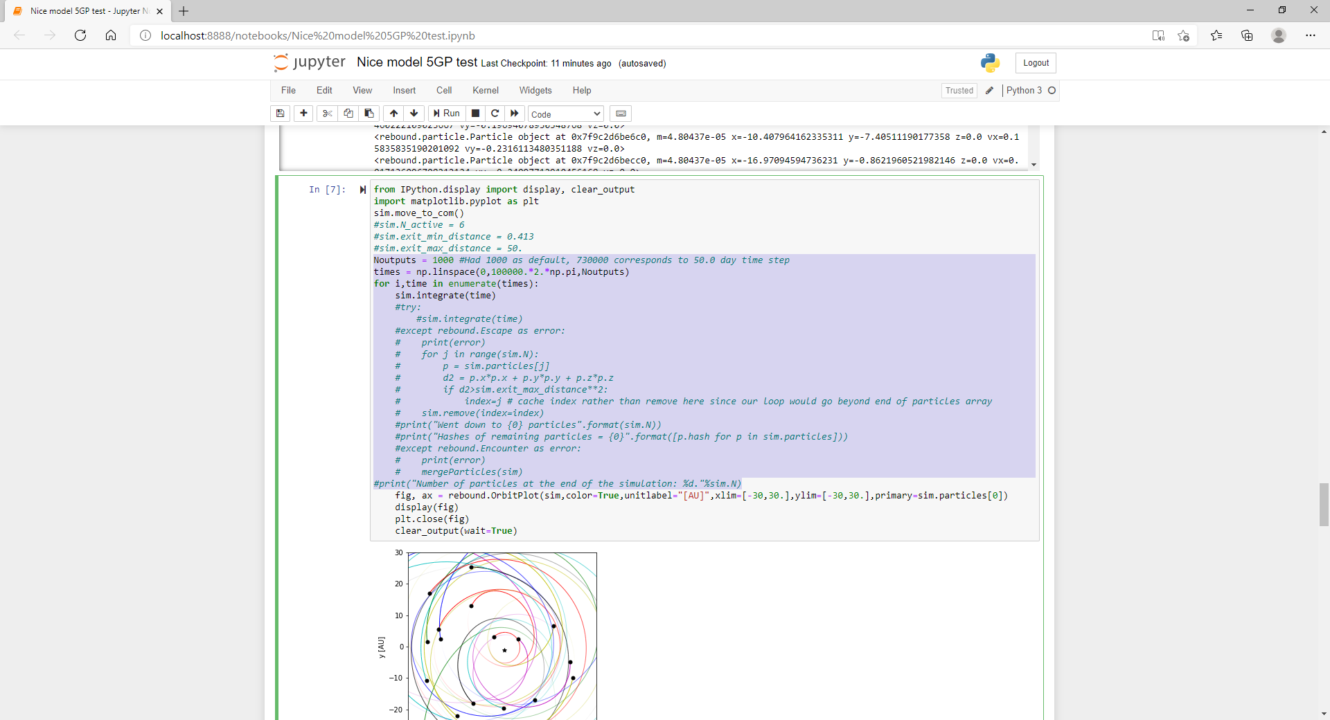User defined merge and escape functions with active and semi-active particles · Issue #504 ...