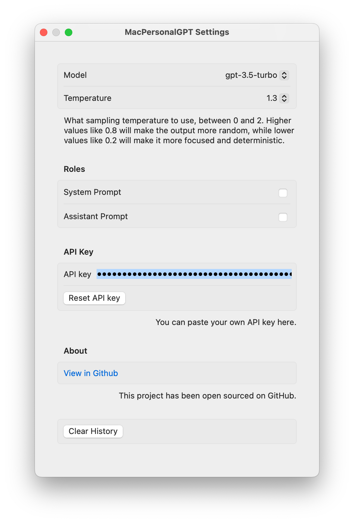 Github Vikill33personalgpt Swiftui Chatgpt App With Api Keys 9343