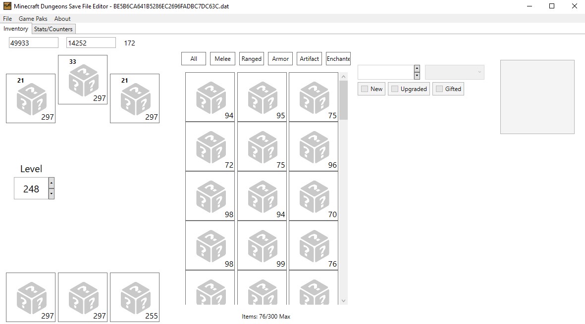 image? · Issue #59 · CutFlame/MCDSaveEdit · GitHub