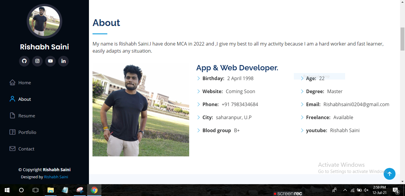 GitHub - Rishabhsaini0204/My_Portfolio