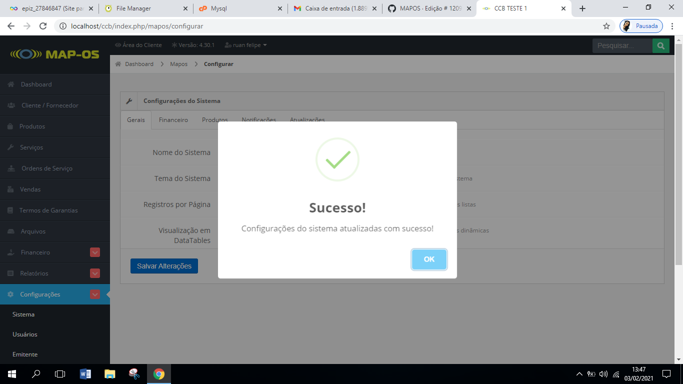 MAPOS · Issue #1209 · RamonSilva20/mapos · GitHub