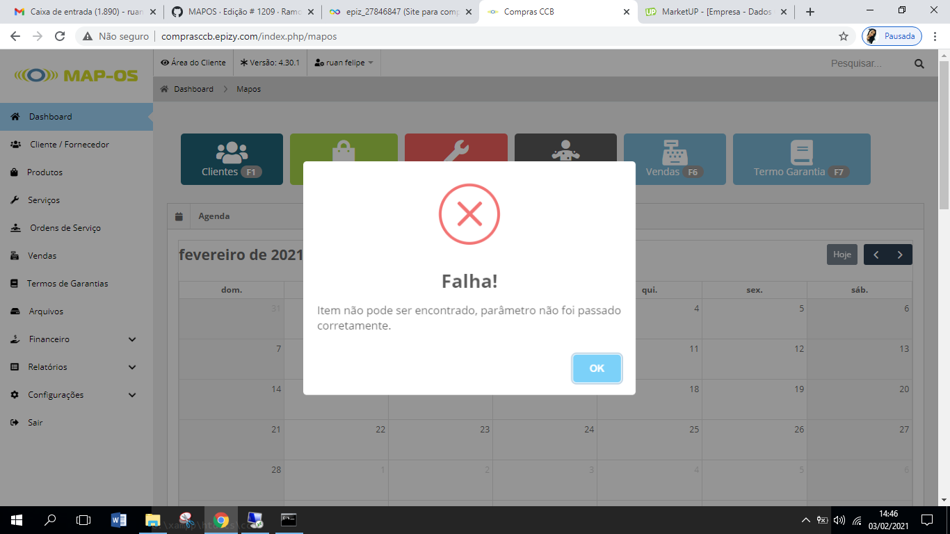 MAPOS · Issue #1209 · RamonSilva20/mapos · GitHub