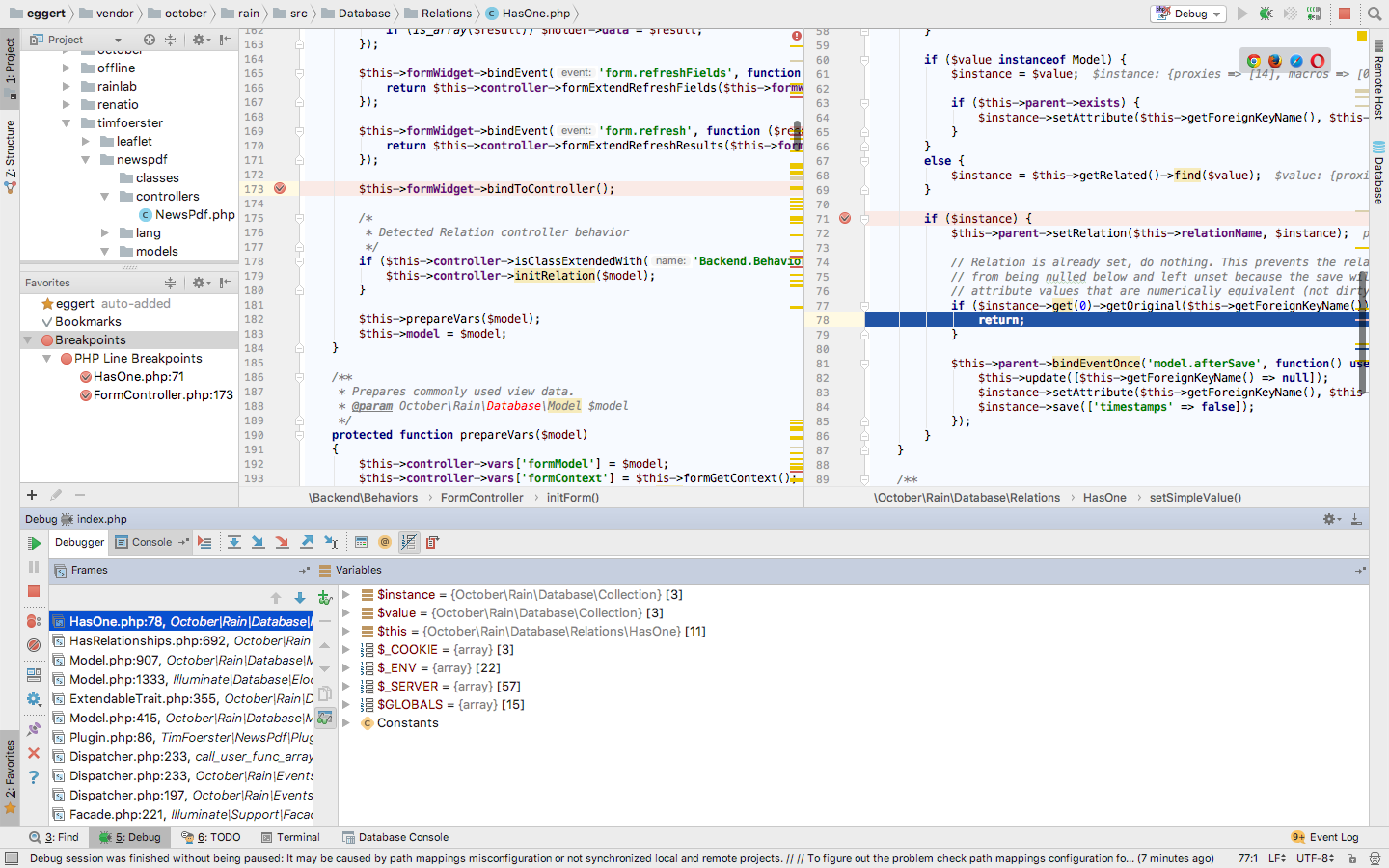 HasOne relation does not handle Collections during assigining · Issue #3178 · octobercms/october ...