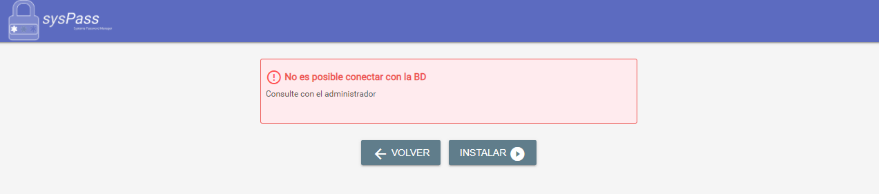 No es posible conectarse a la base de datos · Issue #1658 · nuxsmin/sysPass · GitHub