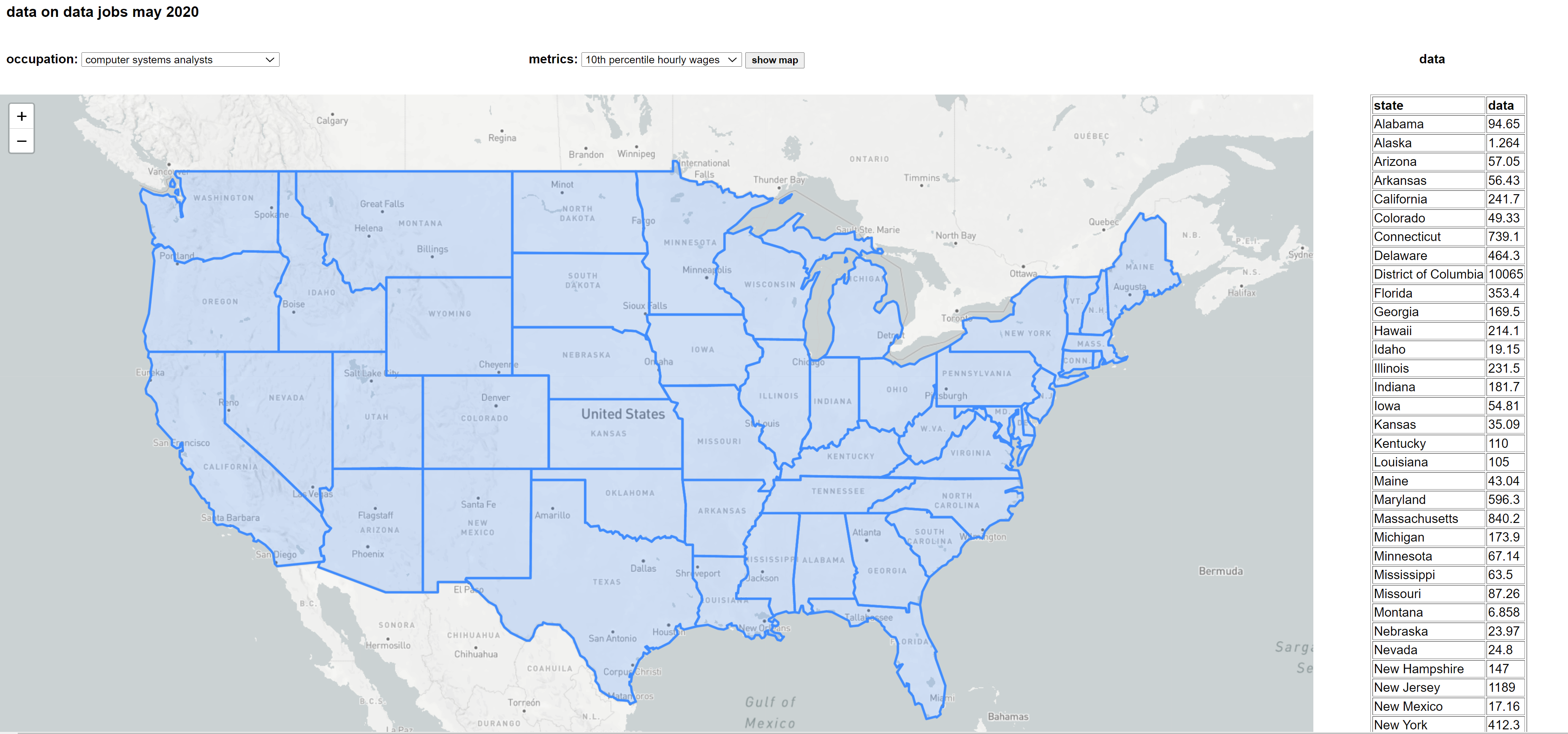 GitHub - thompsle154/US_Data_Jobs: A group project creating a choropleth map of the United ...