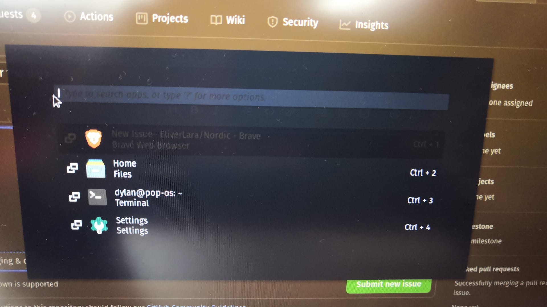 Application launcher in Pop_OS too dark · Issue #152 · EliverLara/Nordic · GitHub
