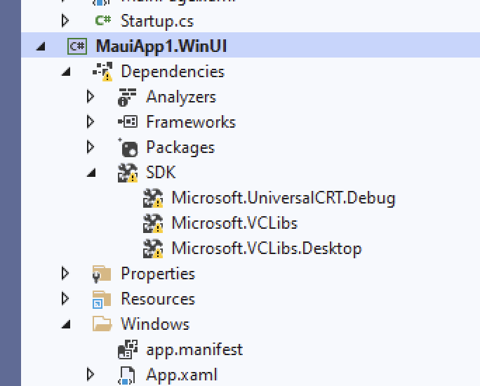 WinUI does not draw any content [Bug] · Issue #1362 · dotnet/maui · GitHub