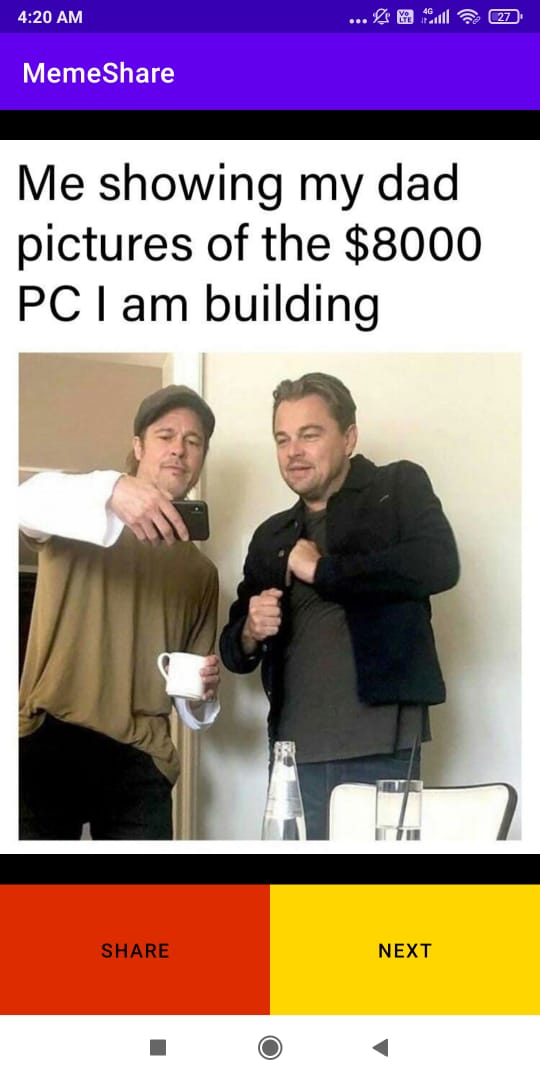 GitHub - shwetabhsuman9/Meme-Sharing-App: Meme Sharing Application ...