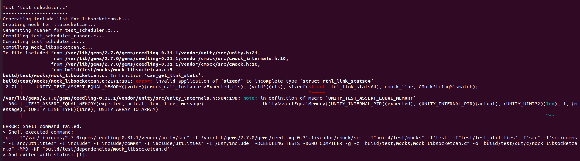 No file found · Issue #671 · ThrowTheSwitch/Ceedling · GitHub