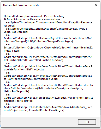 Interface not working · Issue #772 · HeliosVirtualCockpit/Helios · GitHub