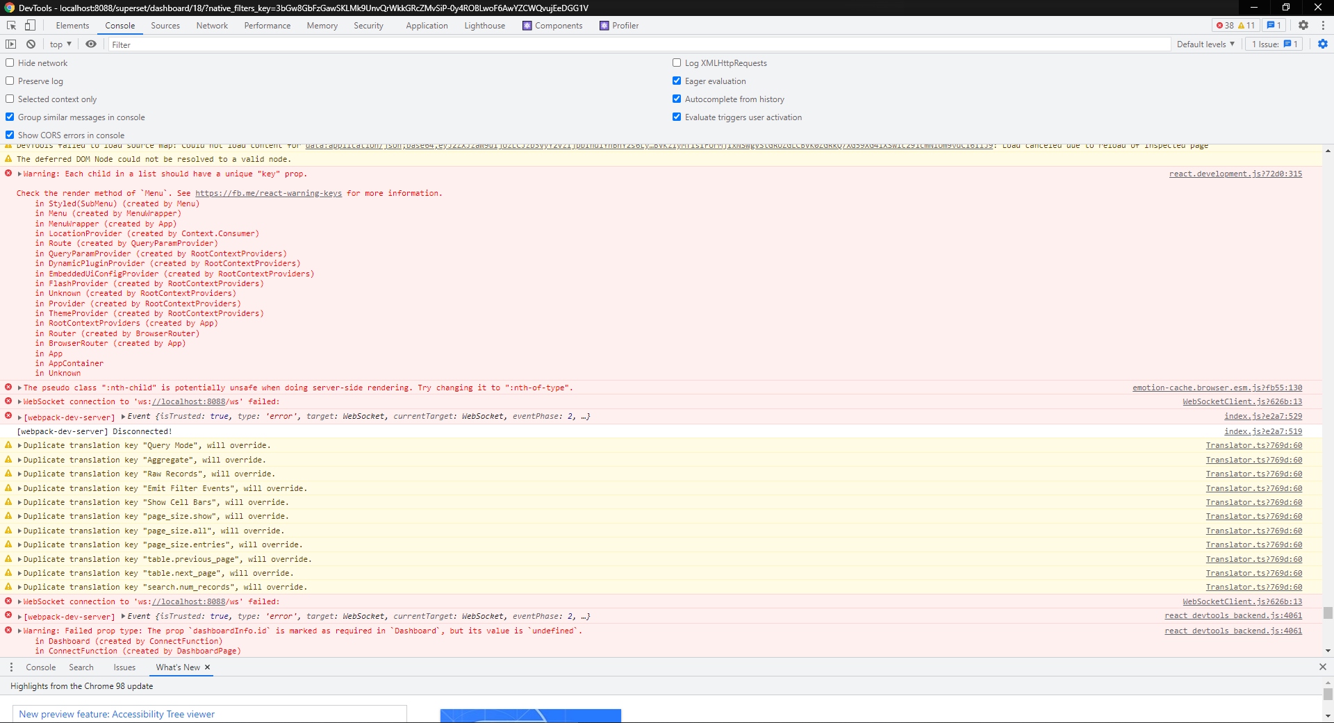 Can't refresh dashboard with css in Win10 · Issue #18623 · apache/superset · GitHub