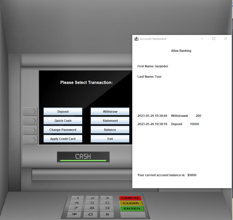 GitHub - gurjindertoor/atlas-banking-app