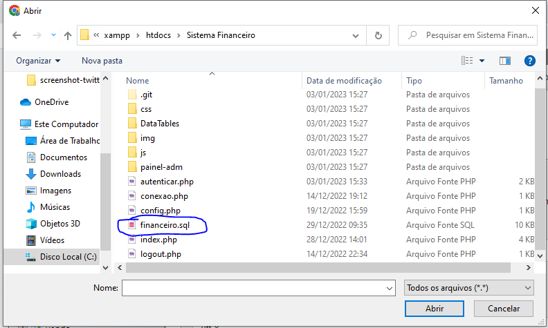 GitHub - LazaroHenrique3/sistema-financeiro: Sistema de controle de venda simples, utilizando ...
