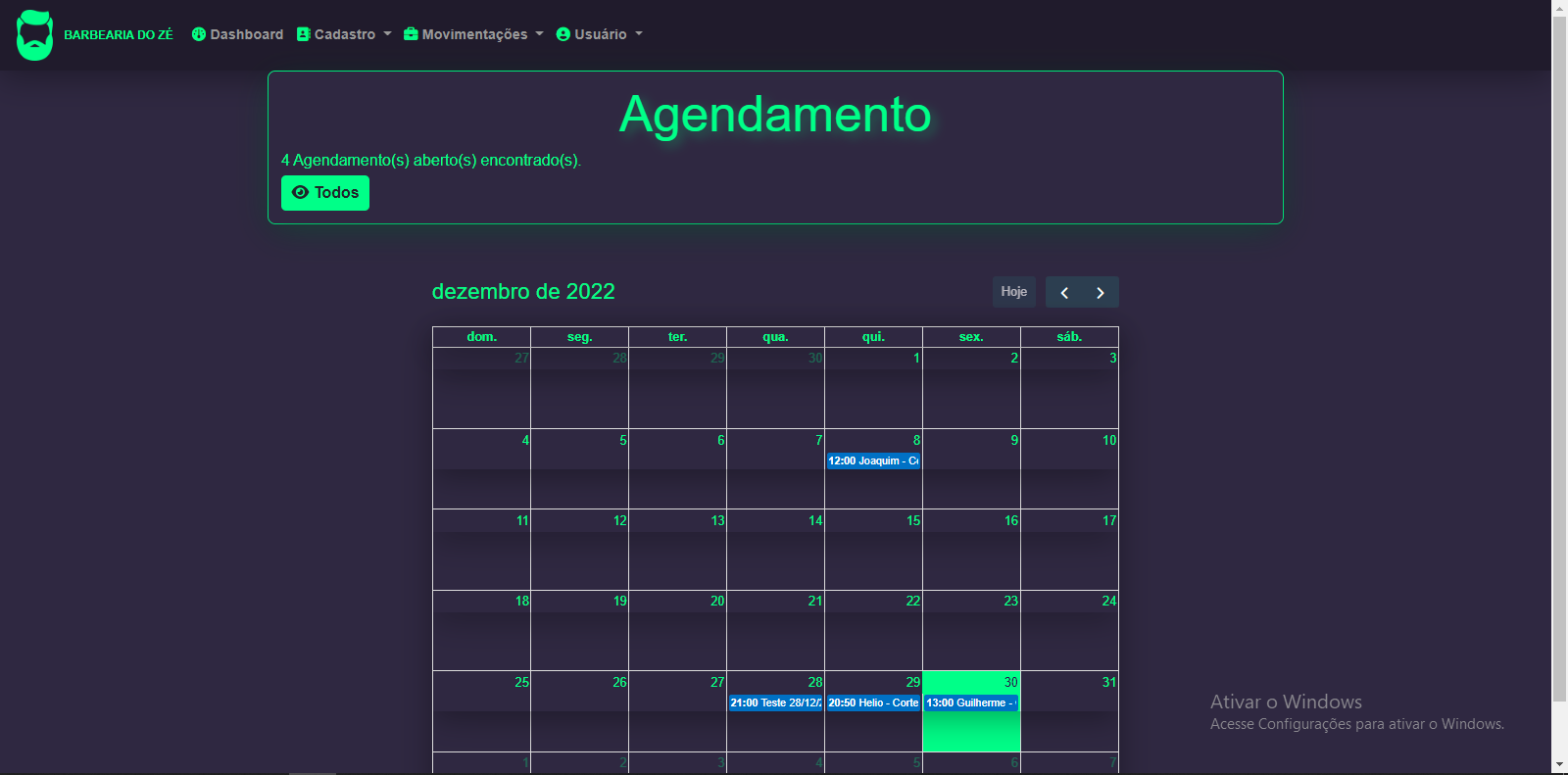 GitHub - LazaroHenrique3/sistema-agendamento-barbearia: Sistema de agendamento de uma barbearia ...
