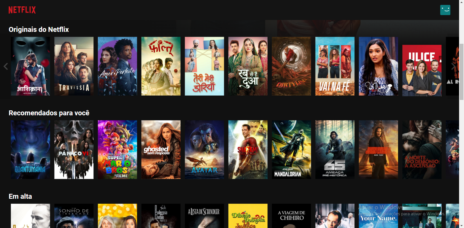 GitHub - LazaroHenrique3/cloneflix-react: Projeto frontend usando React, para recriar de forma ...