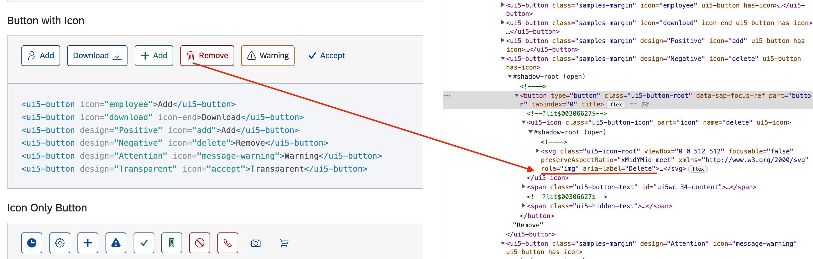 [SF][A11Y][Button]: some icon svg have role img in button · Issue #5288 · SAP/ui5-webcomponents ...