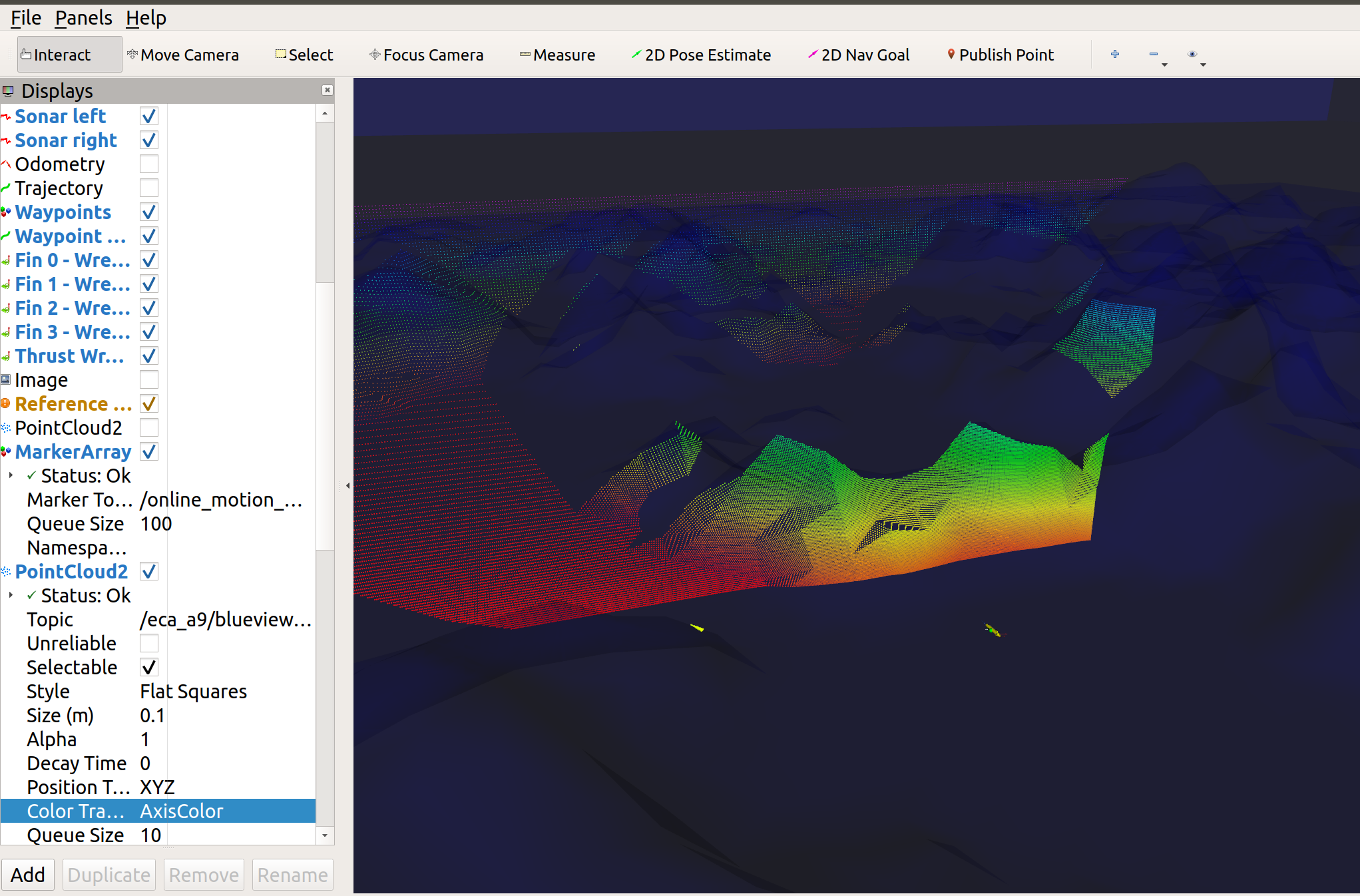 GitHub - 9woods123/uuv_sim: uuv_sim is a package including AUV （eca_a9 ...