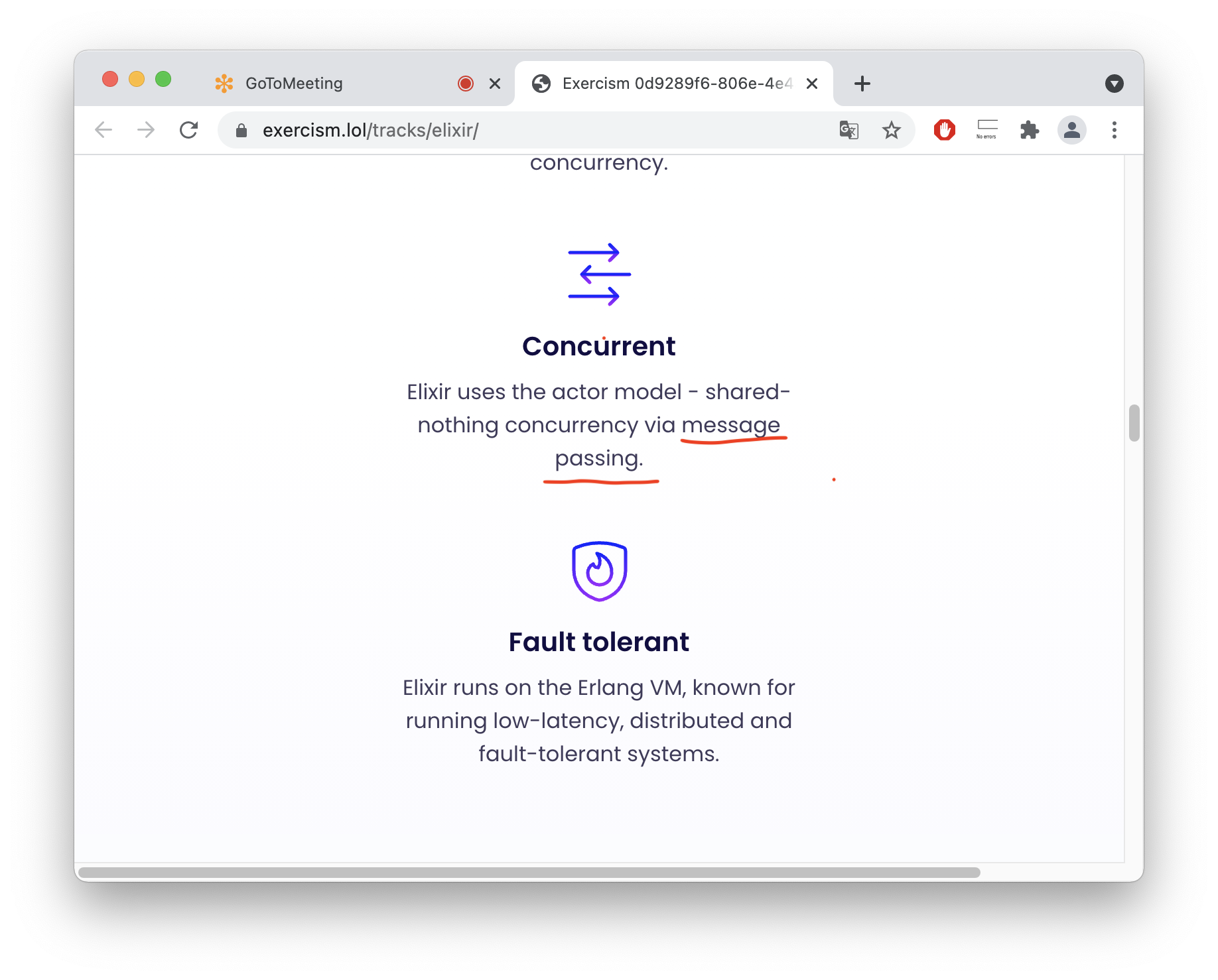 Key features overflow cutoff at bottom · Issue #5883 · exercism/exercism · GitHub