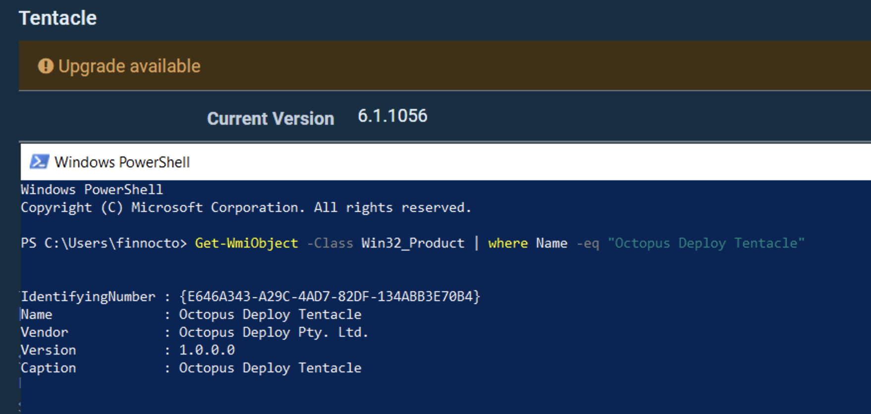 Tentacle Displaying Incorrect Version in Windows - 1.0.0.0 · Issue #7298 · OctopusDeploy/Issues ...
