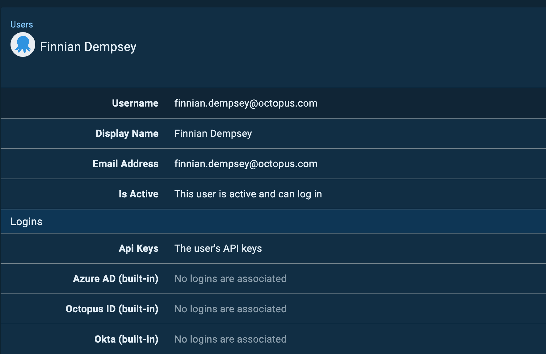 Authentication - New User Created When Logging Into Cloud Instance - OctopusId Not Linked to ...