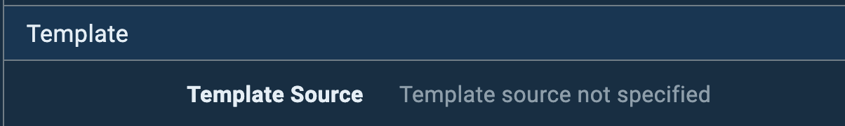 Minor UI - Deploy CloudFormation Step Template - Configuring S3 Source Gives "Template Source ...