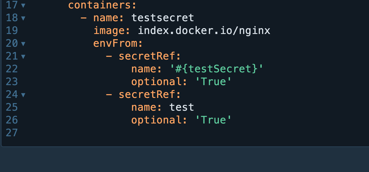 Kubernetes Container Optional Secret Not Respected `got String Expected Boolean 2648