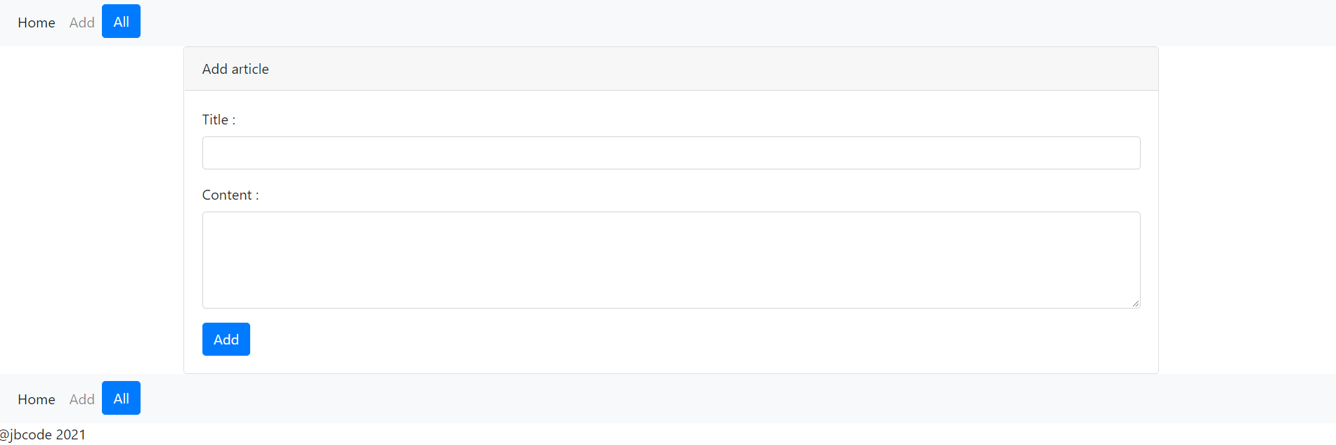 GitHub - codeavecjb/MiniWiki: The miniwiki to crud article without login