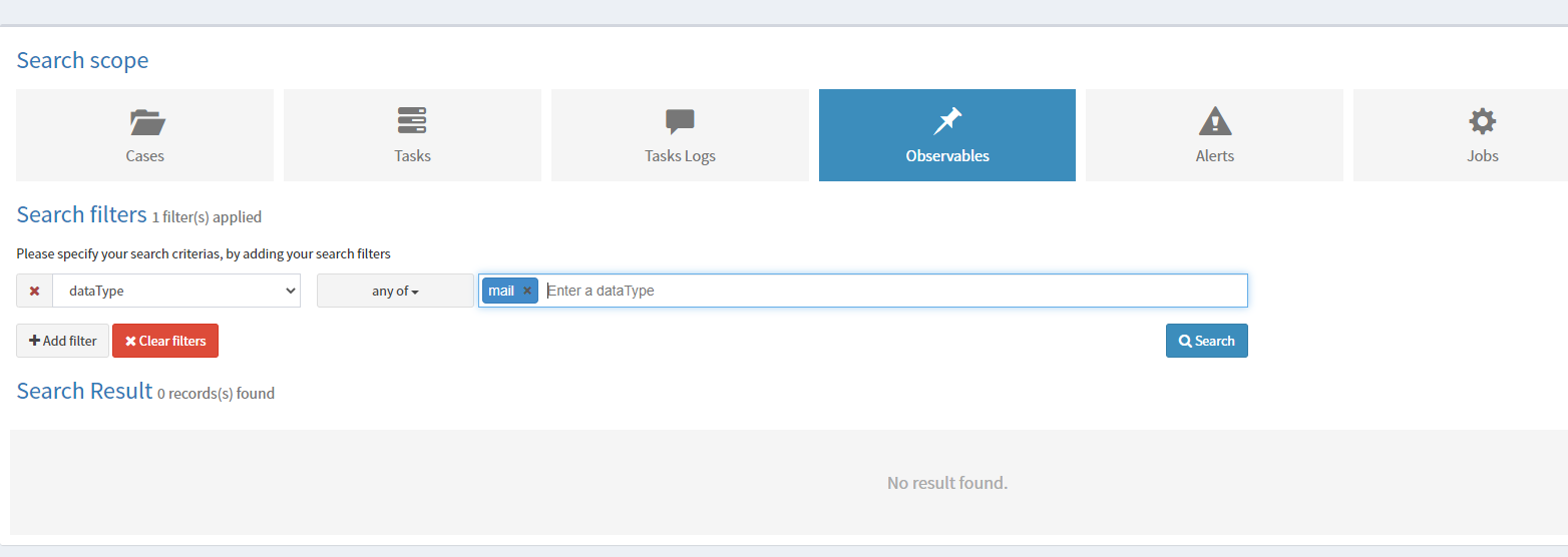 [Bug] Unable the remove observable-type even if there is no existing observable of that type ...