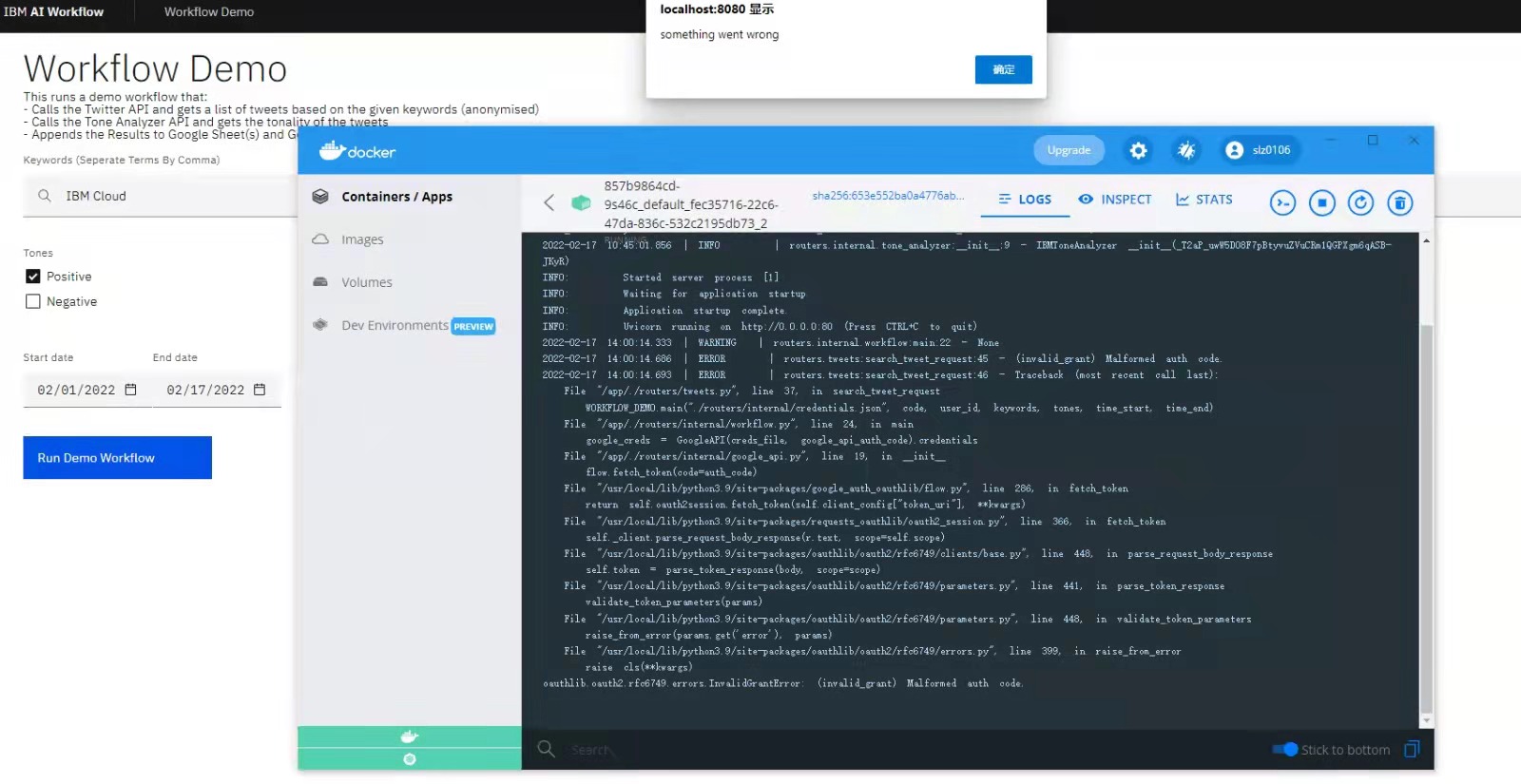 login doesn’t work when redeployed · Issue #84 · spe-uob/2021-AIWorkflow · GitHub
