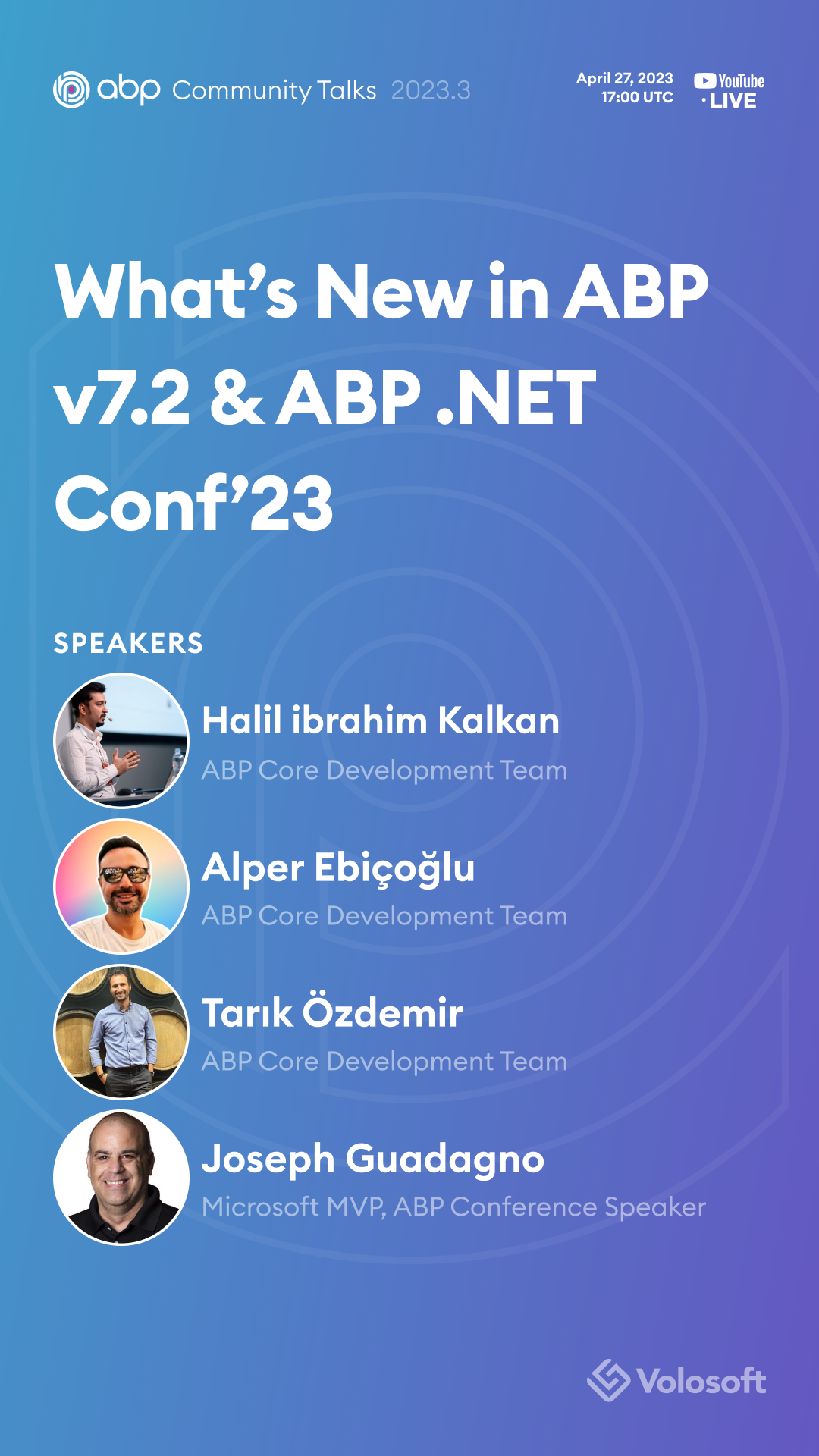 [AMPLIFICATION] - ABP v7.2 & .NET Conf'23 · Issue #129 · dotnet-foundation/content · GitHub