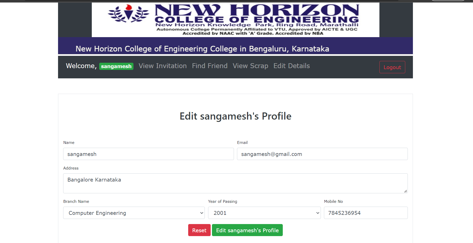 GitHub - spadanoor/alumini: Alumni Association Using Java JSP, mysql ...