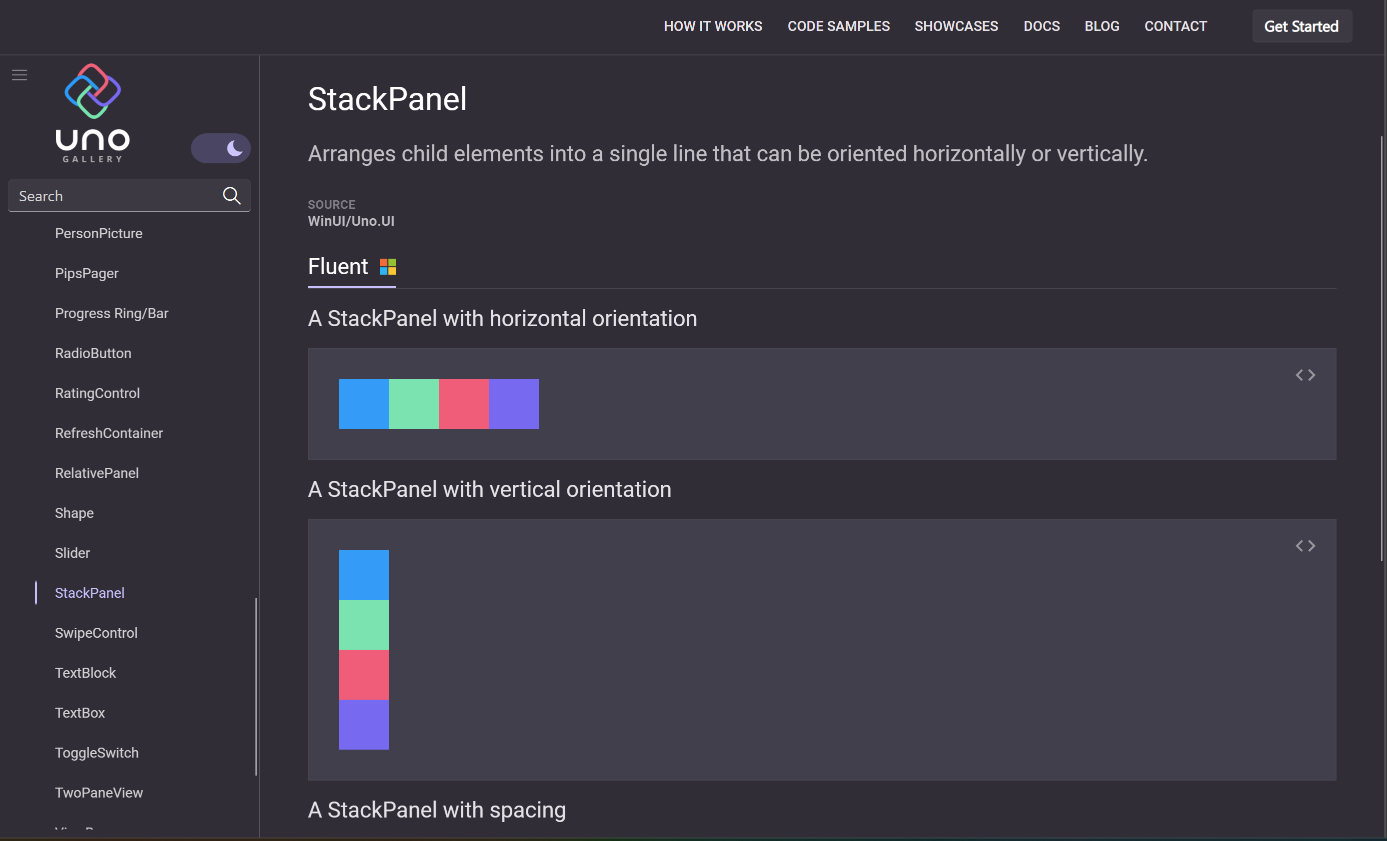 Some samples use different background · Issue #710 · unoplatform/Uno.Gallery · GitHub