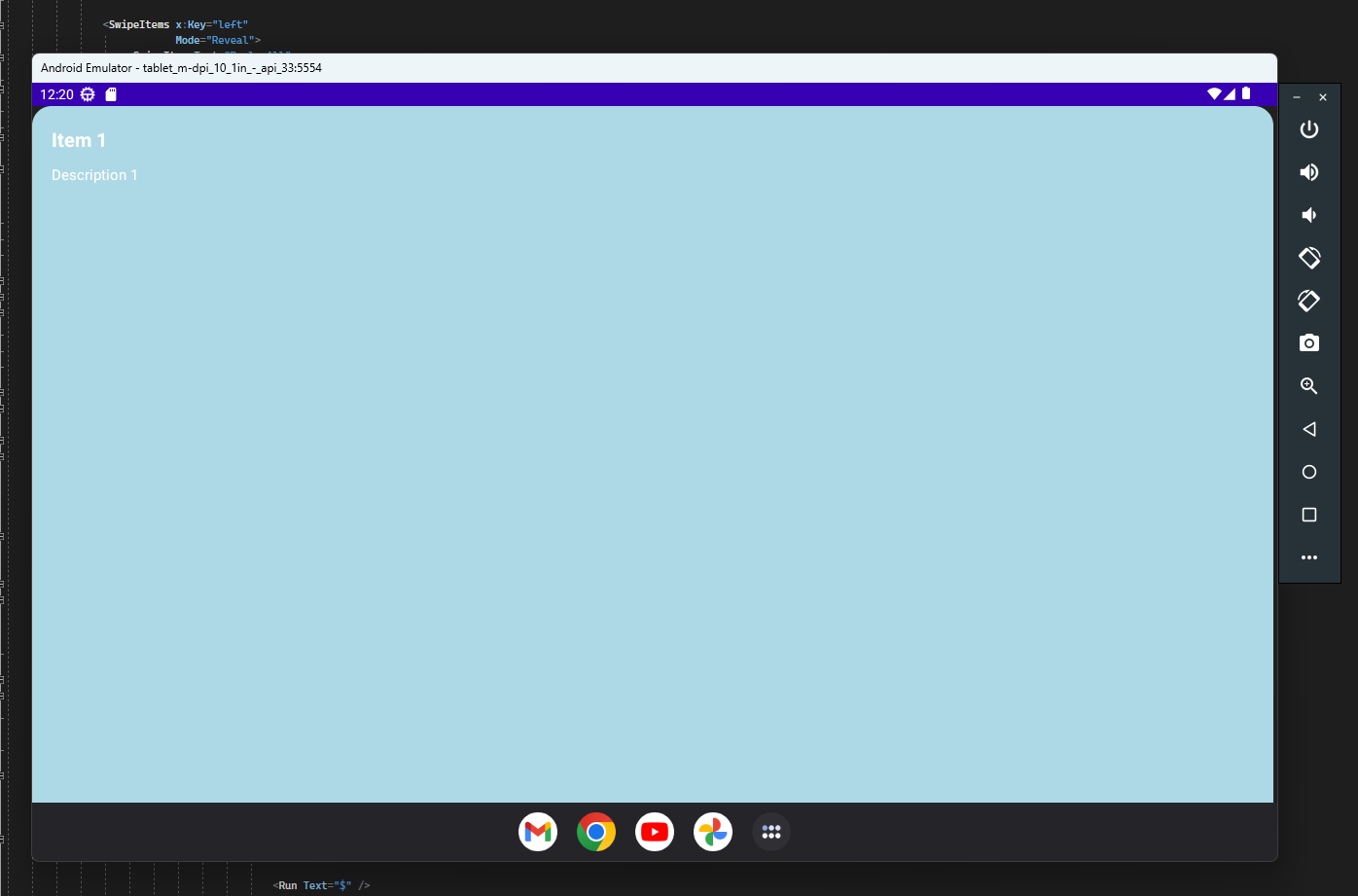 [Android] GridView with SwipeControl infinite height · Issue #13547 · unoplatform/uno · GitHub