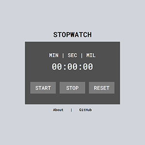 GitHub - sjosephdev/stopwatch: A stopwatch that tracks minutes, seconds ...