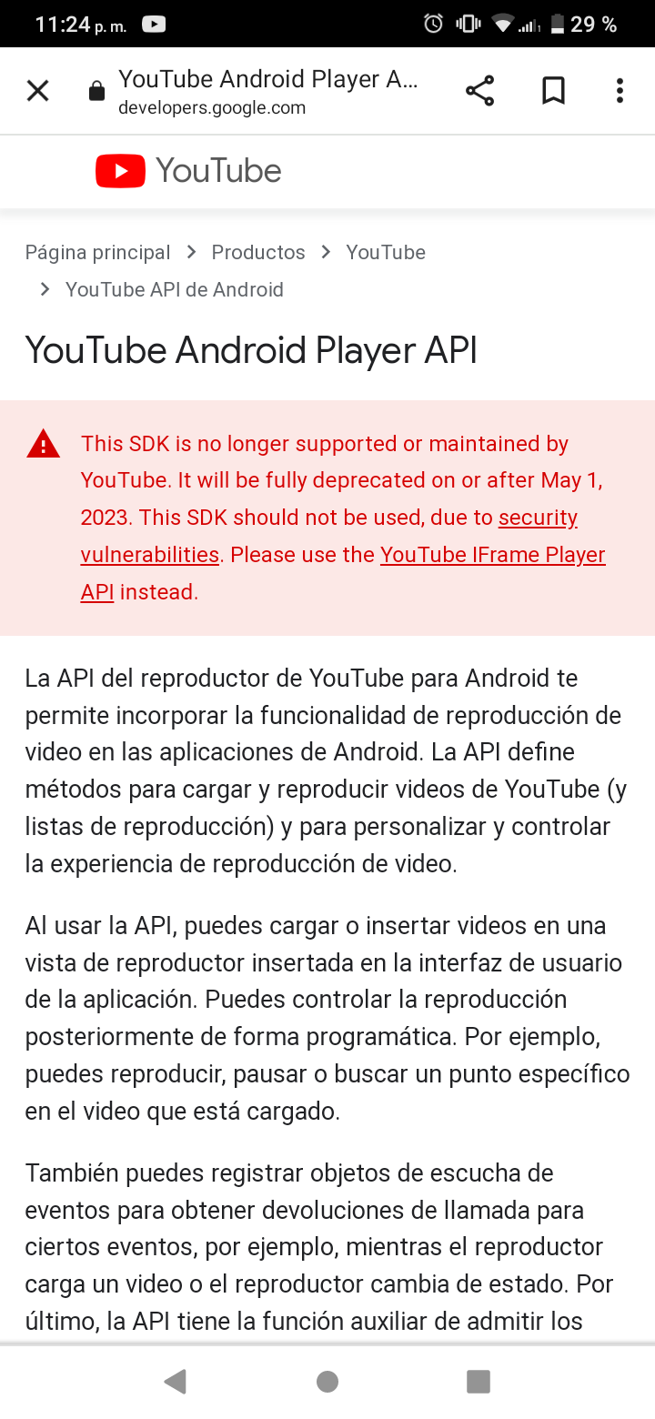 This SDK is no longer supported or maintained by YouTube · Issue #466 · youtube/api-samples · GitHub