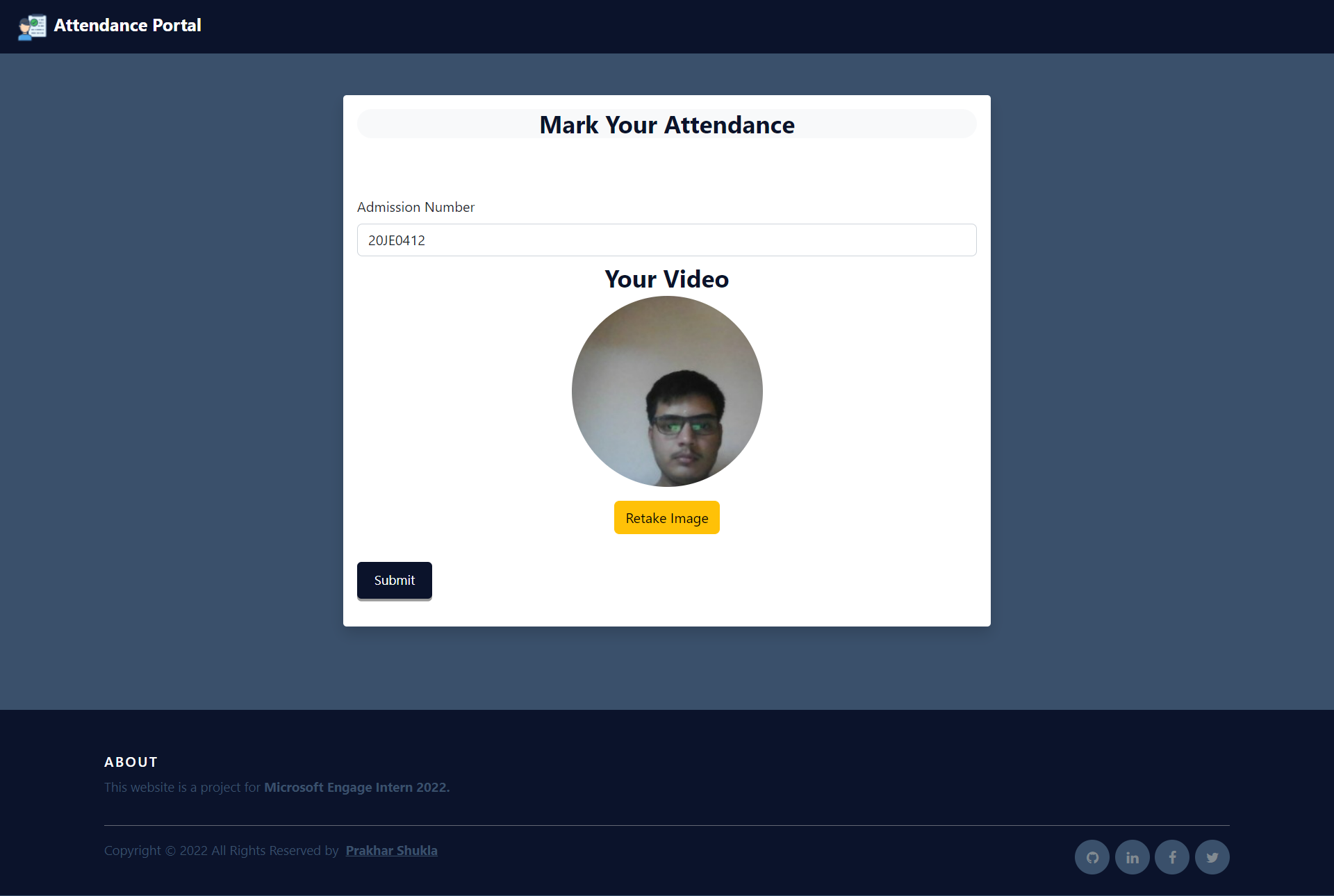 GitHub - RashiShukla01/live-attendence-tracker