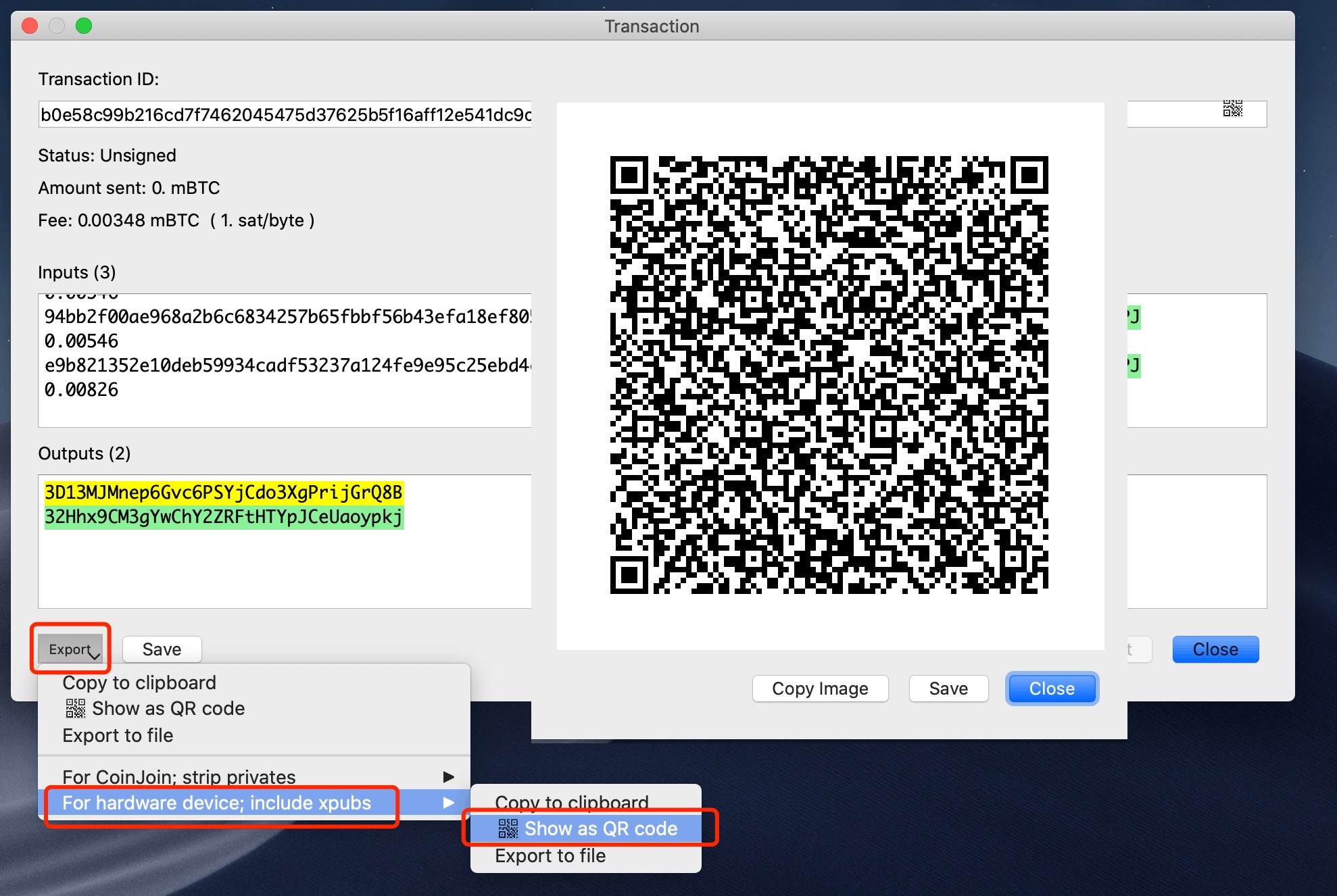 Witness Utxo is missing on electurm 4.0.3 psbt qr code · Issue #6600 · spesmilo/electrum · GitHub