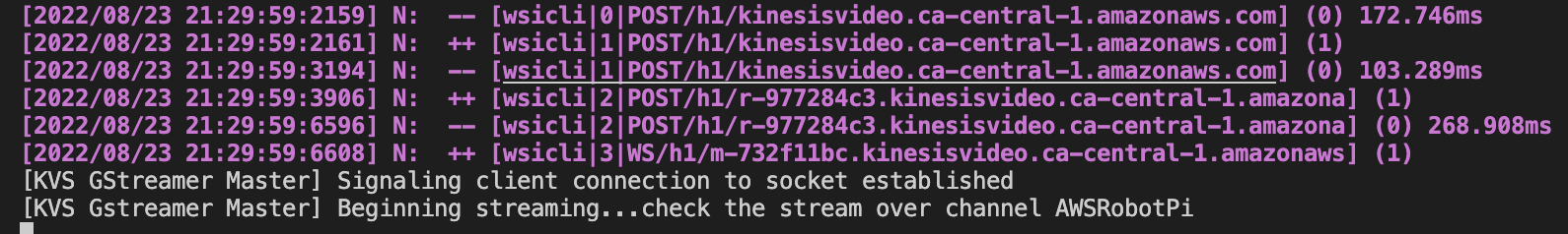 Attempting to Run kvsWebrtcClientMasterGstSample using IoT Core Certificate · Issue #1535 ...