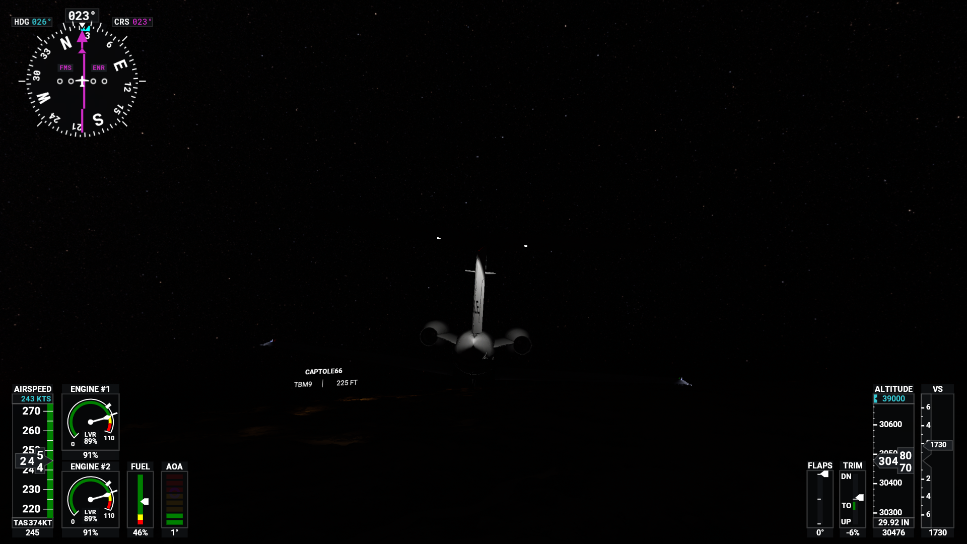 CJ4 v0.10.2 Rudder starts to trim automatically and stays in position ...